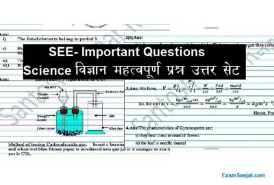 SEE Exam Archives - Exam Sanjal