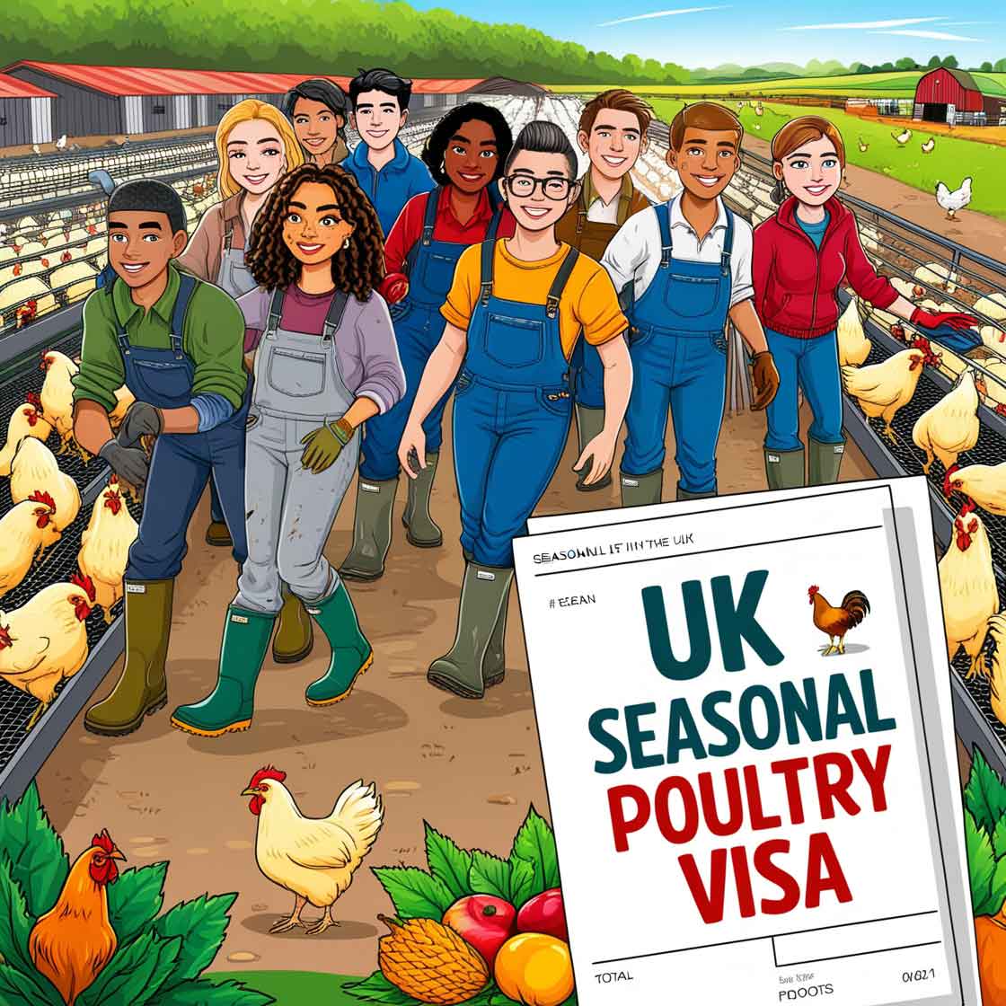 UK Seasonal Poultry Visa: How to Apply for the Poultry Visa UK