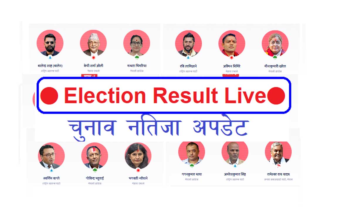 Nepal Election Results 2082 Live Updates Latest Vote Count