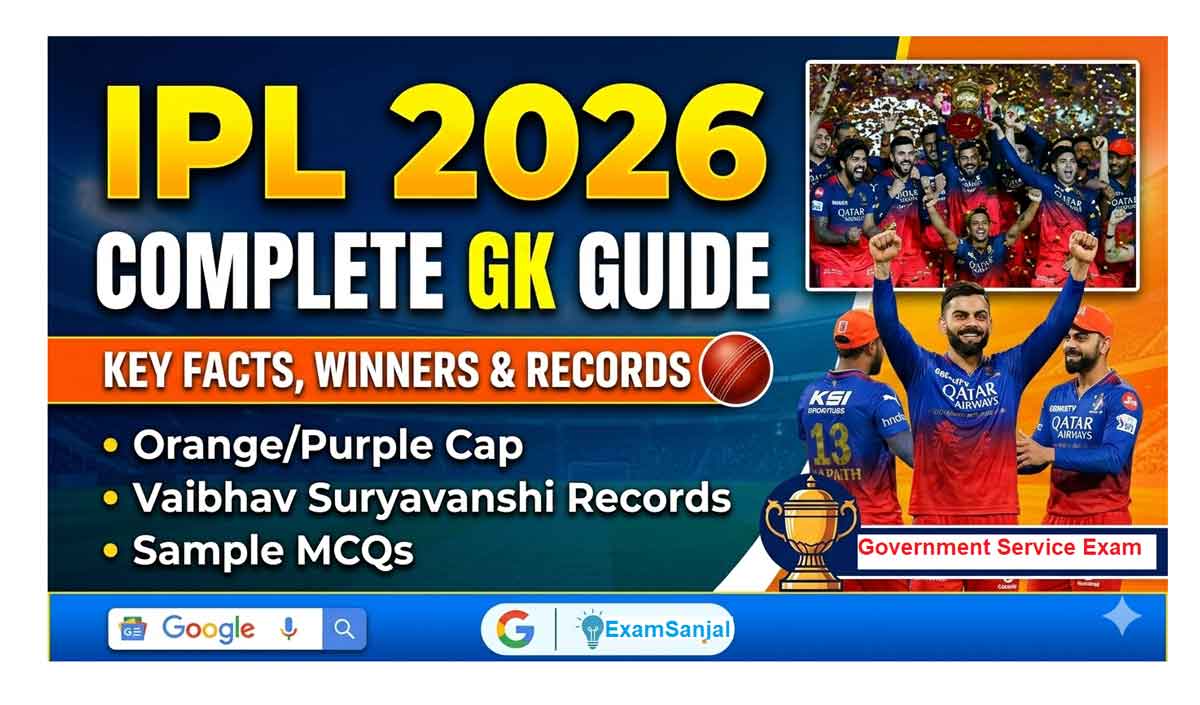 IPL 2026 Complete GK Guide: Key Facts, Award Winners & Records for ...